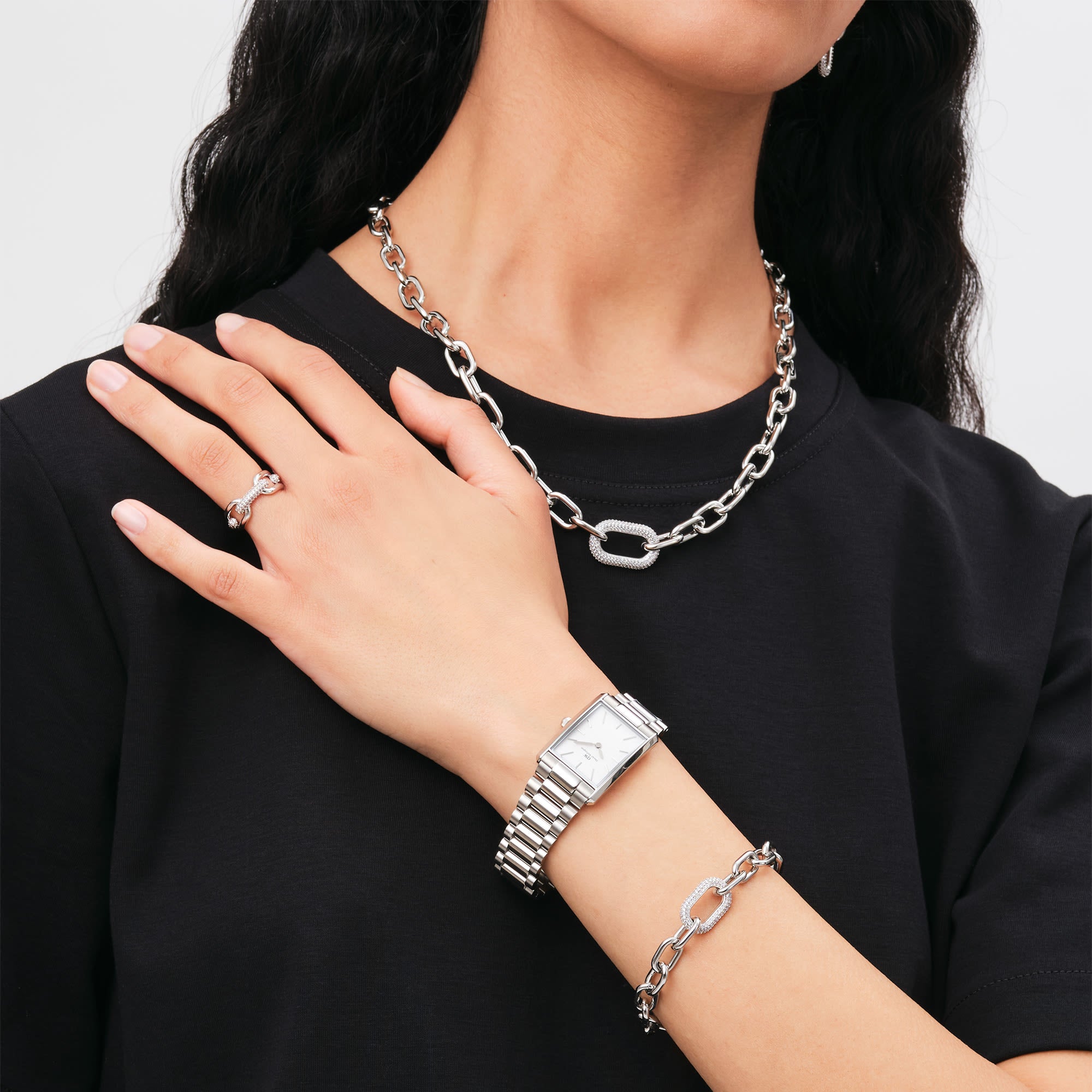 Daniel wellington bracelet silver store